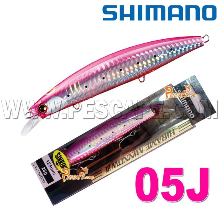 Señuelo Shimano Nessa Hirame Minnow III 125S AR-C 05J EDICIÓN LIMITADA ...